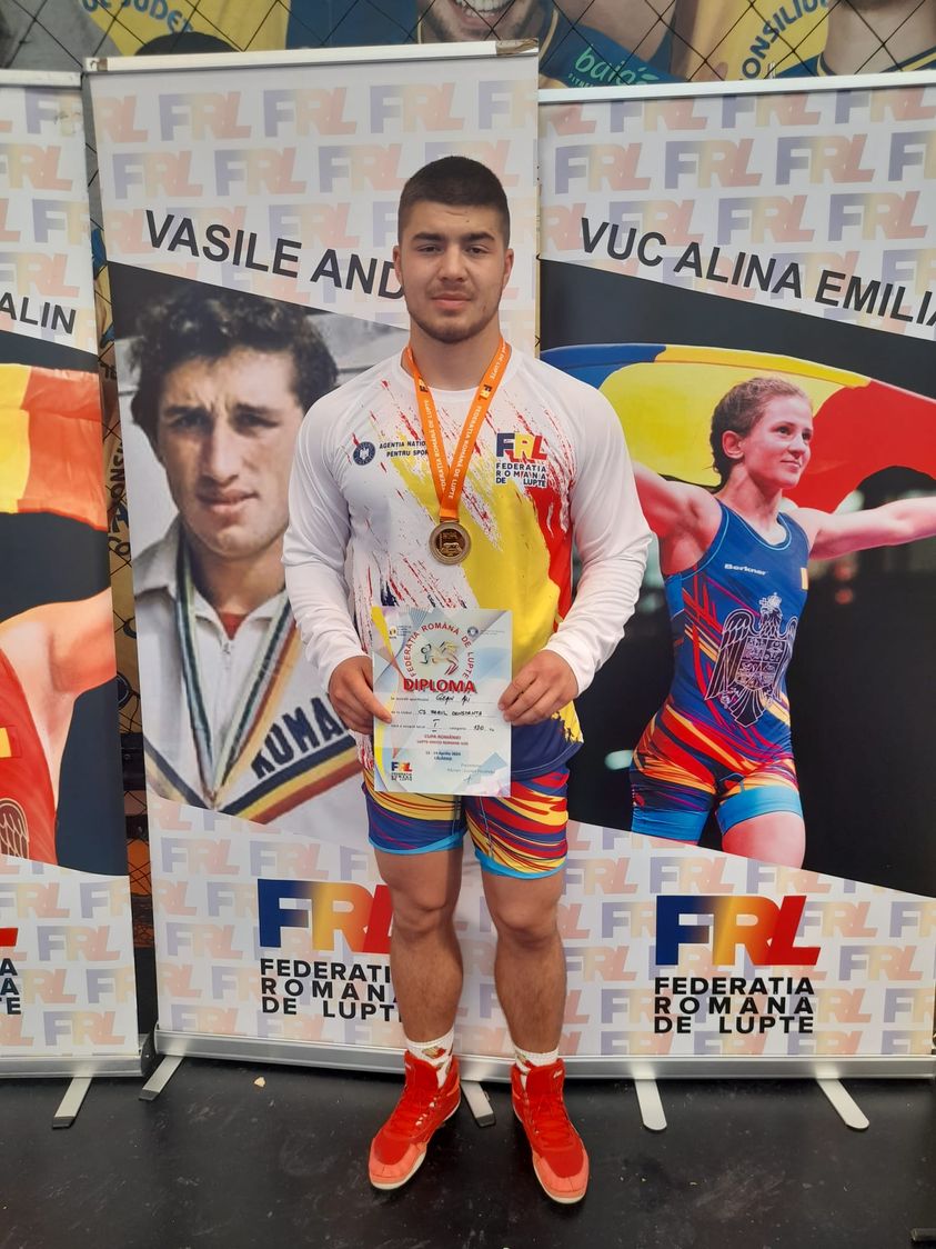 Locul III pentru Gean Ali la Turneul Internațional de Lupte - Juniori I ...
